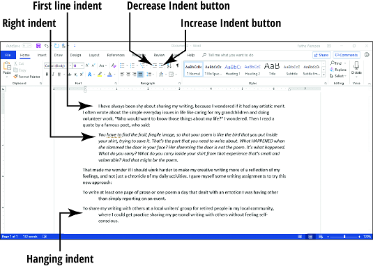 C mo Alinear Y Sangrar P rrafos En Word 2019