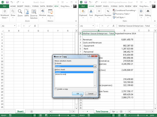 Como Mover Uma Planilha Para Outra Pasta De Trabalho Do Excel 2013